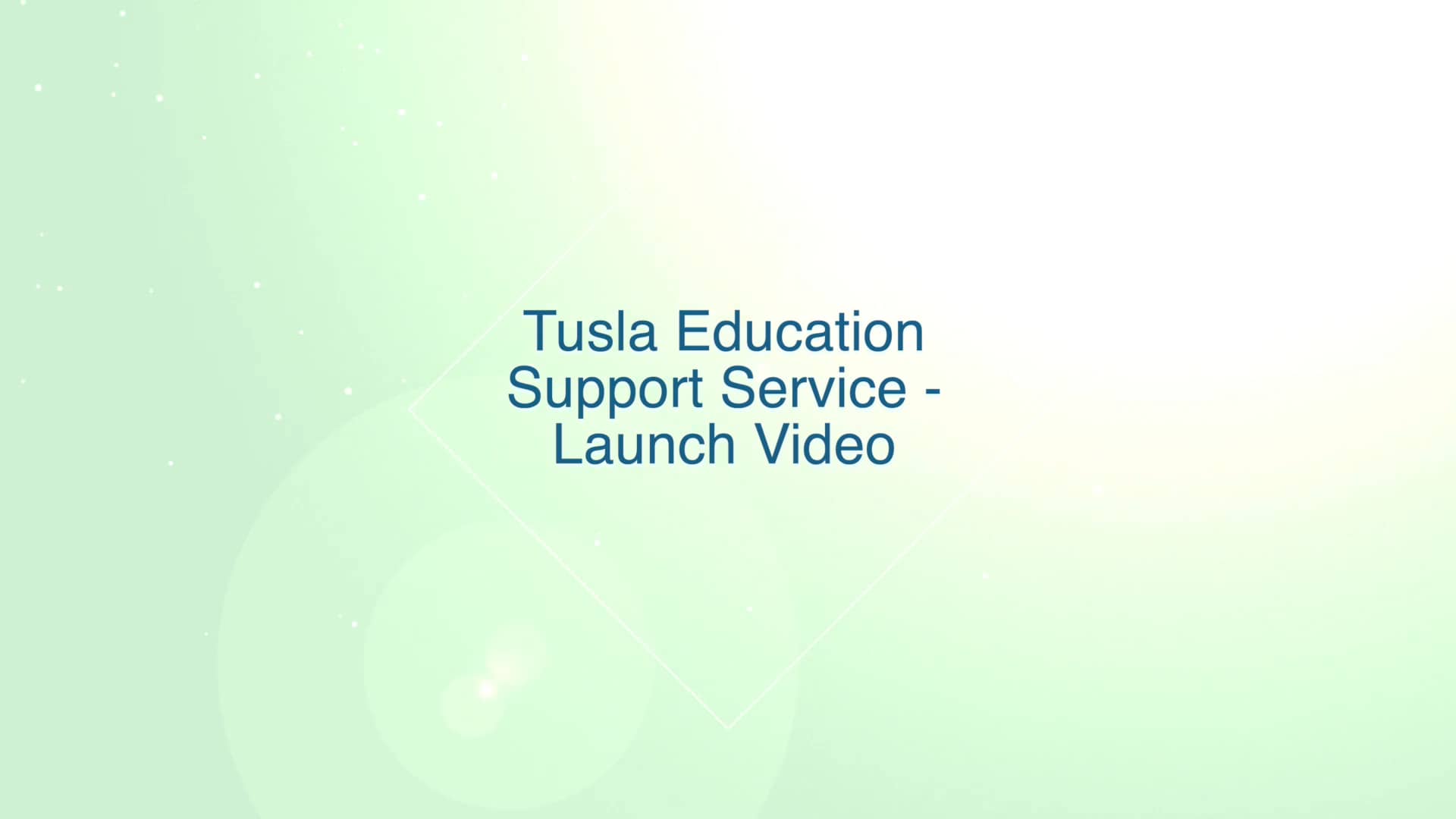 Showcase - Tusla Education Support Service - Con Moynihan on Vimeo