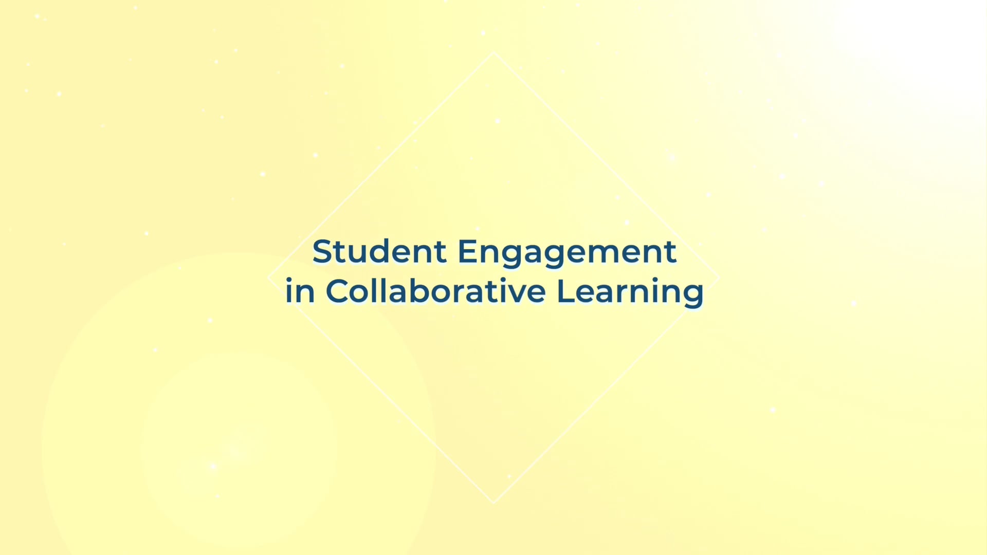 TeachMeet - Student Engagement in Collaborative Learning - Edmond Behan ...