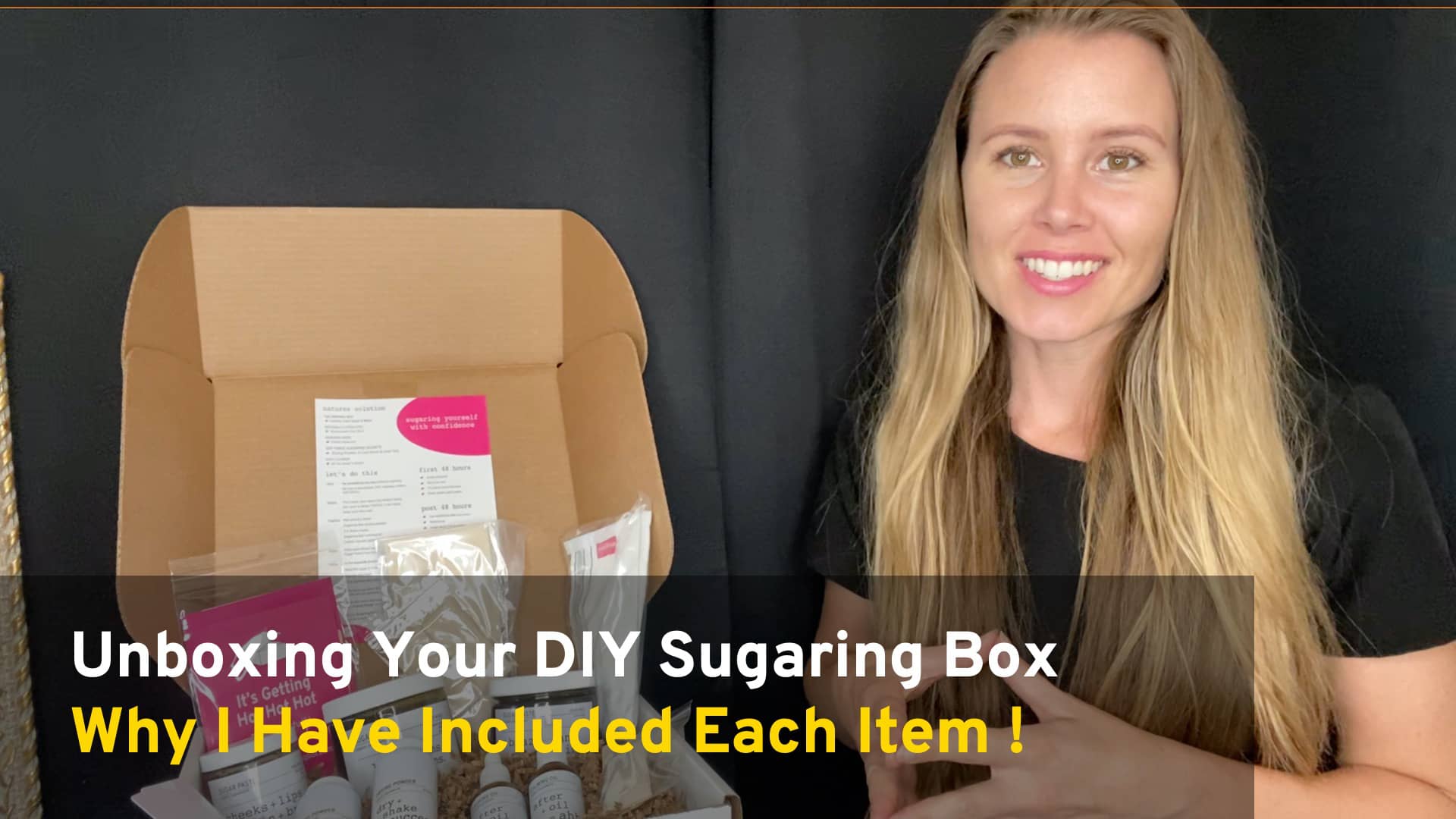 Unboxing Your DIY Sugaring Box on Vimeo