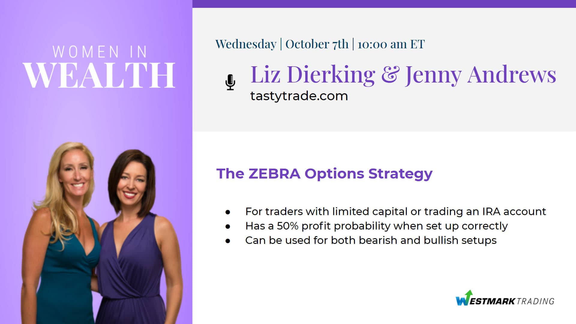 The ZEBRA Options Strategy | Liz Dierking & Jenny Andrews | Tastytrade ...