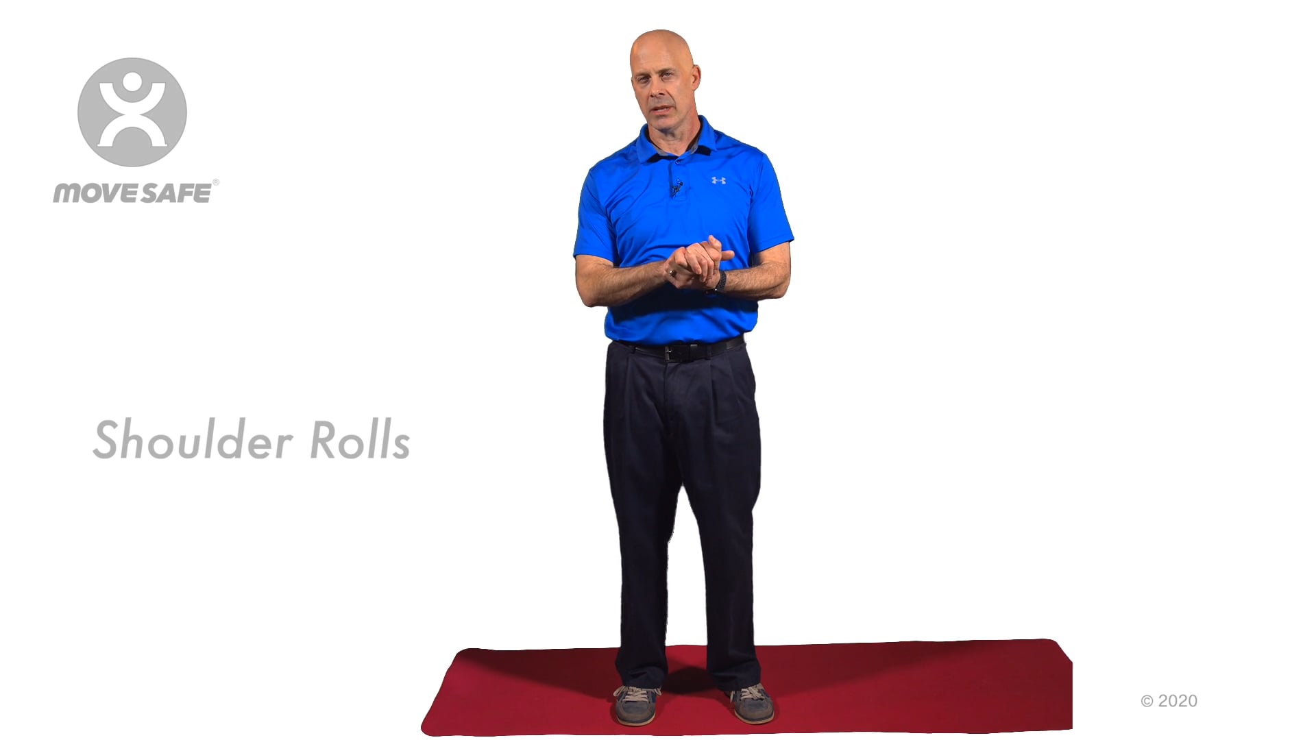 In Depth Exercises _ Seated Worker - In-Depth Series - Shoulder Rolls ...