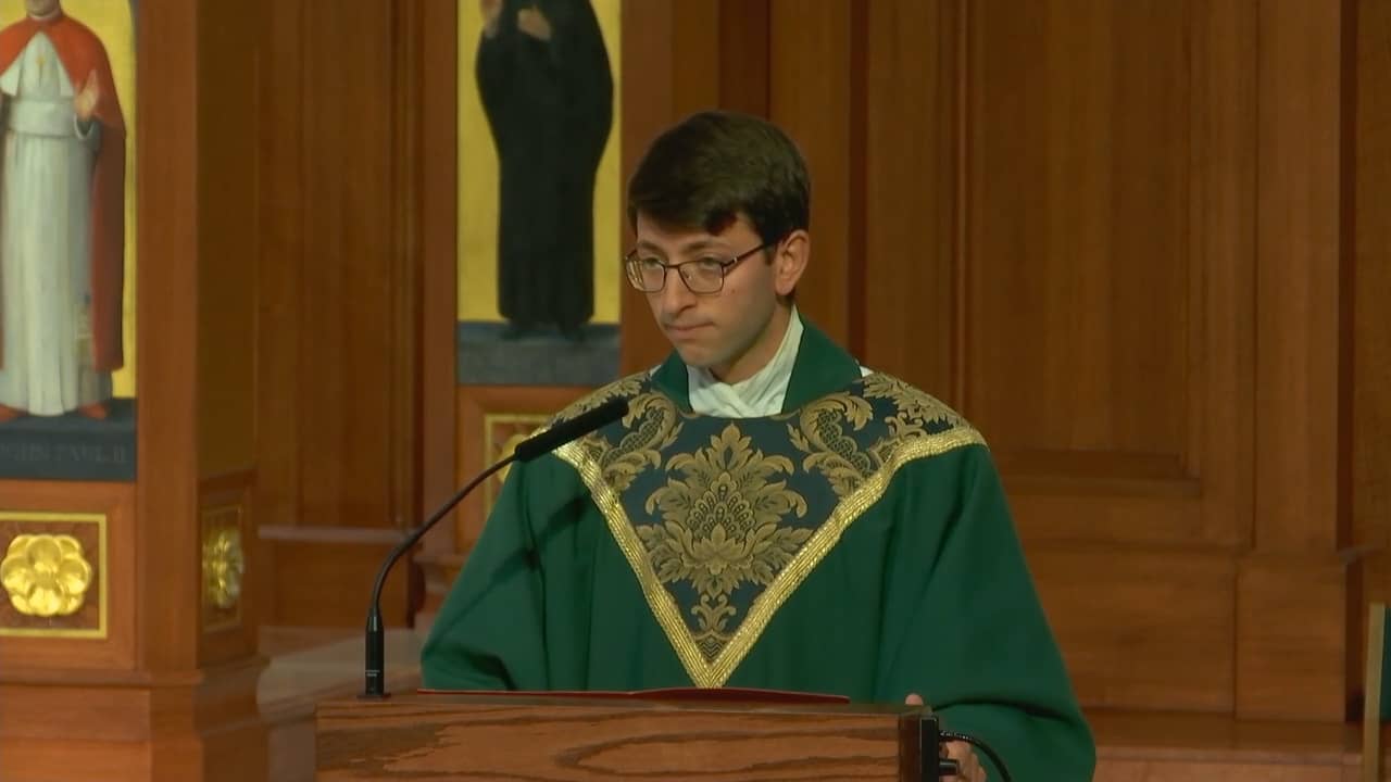 Fr. Joe Scolaro's Homily for the 28th Sunday in Ordinary Time on Vimeo