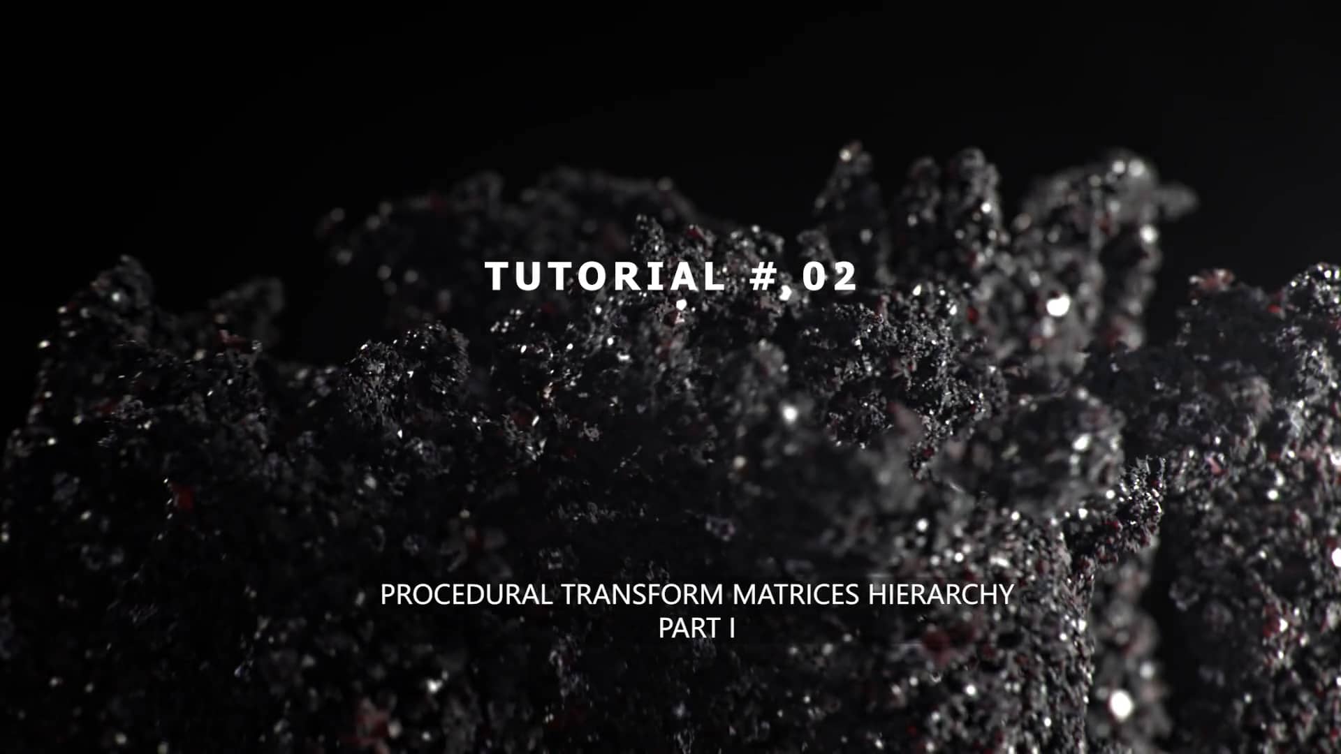 free houdini tutorial # 02 : procedural transform matrices hierarchy part I on Vimeo