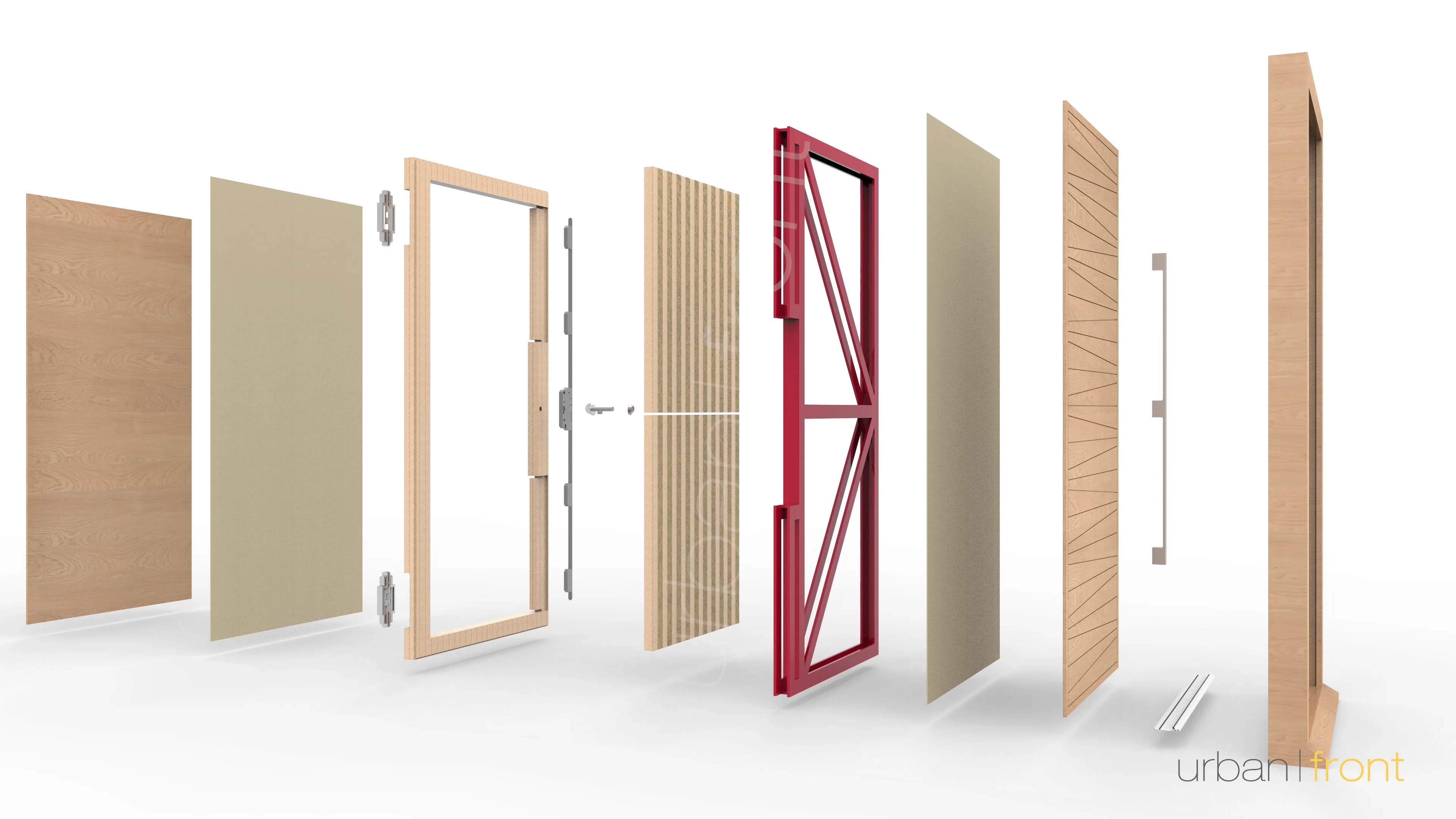 HINGE DOOR exploded view branded on Vimeo