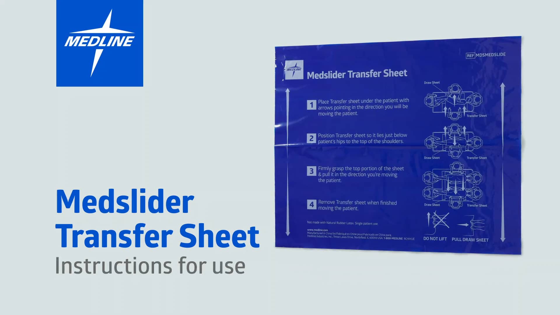 MedSlider Patient Transfer Sheet: Instructional Video on Vimeo
