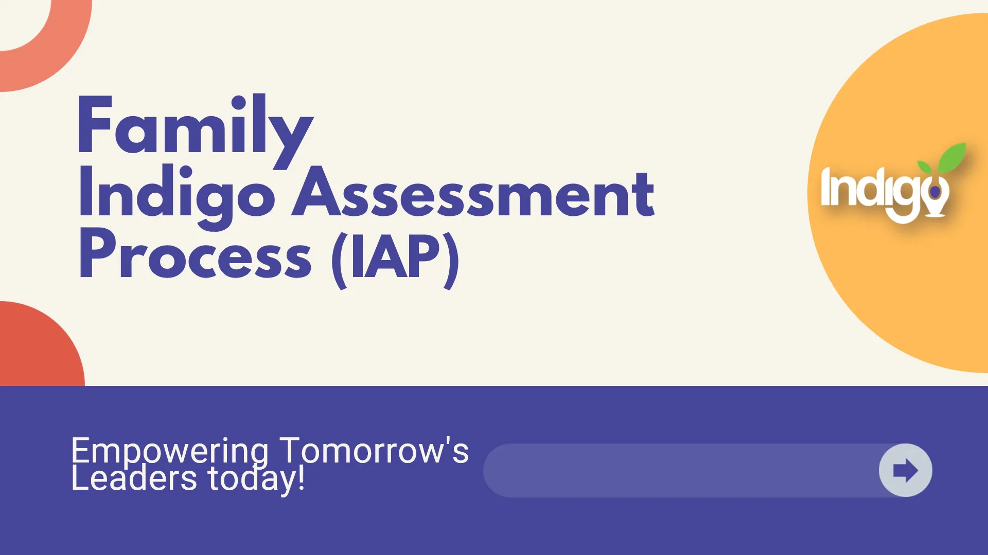 Indigo Assessment Process Webinar Invitation on Vimeo