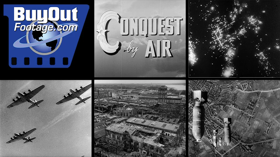 WW2 Air Campaign Over Europe | Conquest By Air 1945 Reel #3 on Vimeo