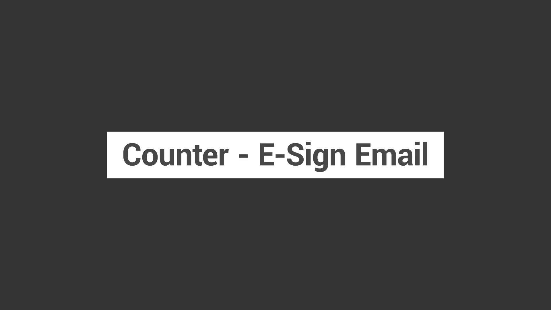 eSign Email on Vimeo