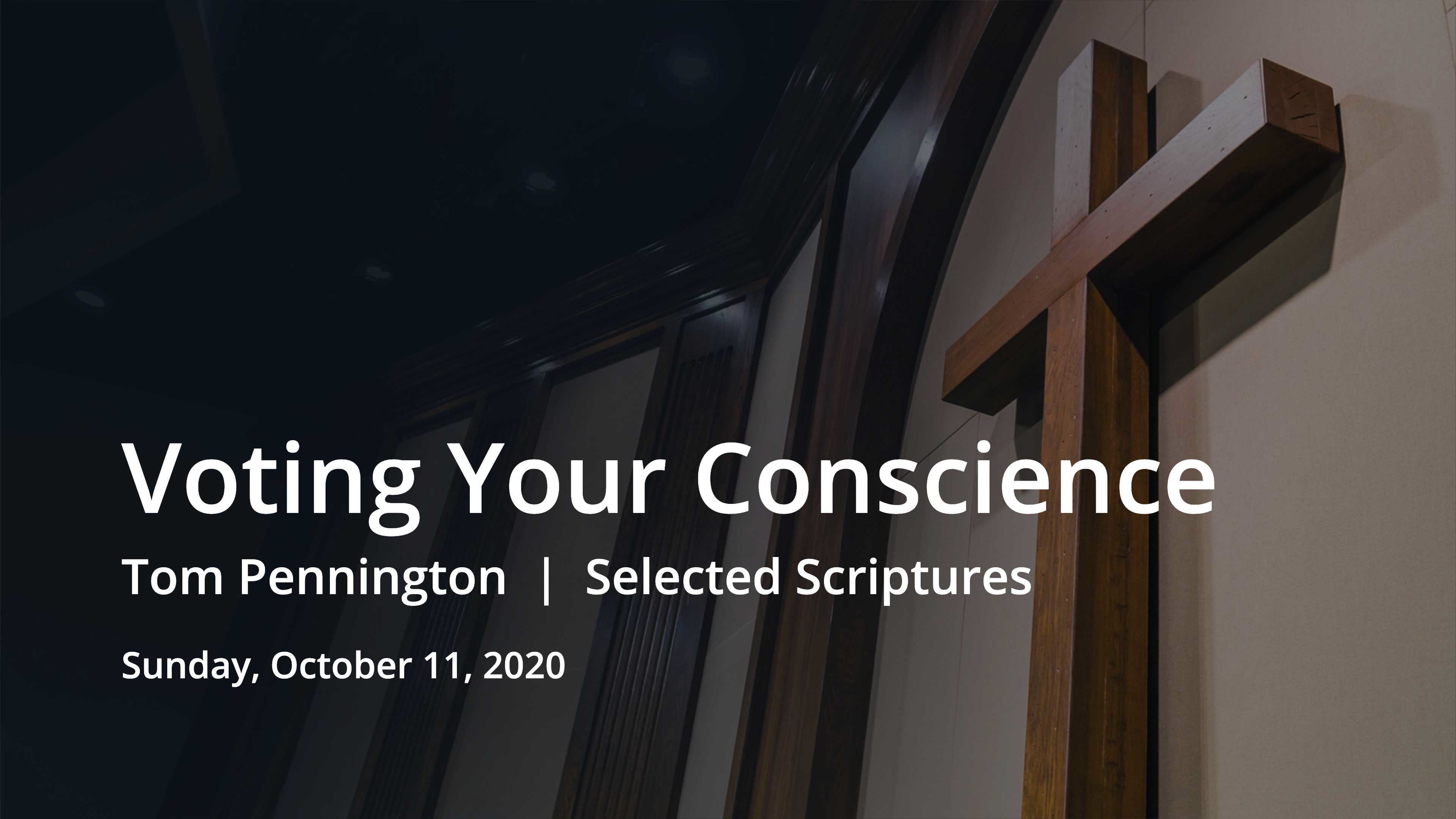 Voting Your Conscience - 2020 on Vimeo