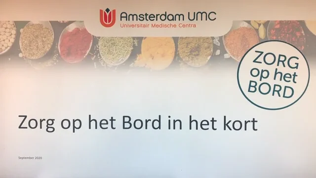 Zorg op het Bord in het kort (sept 2020)