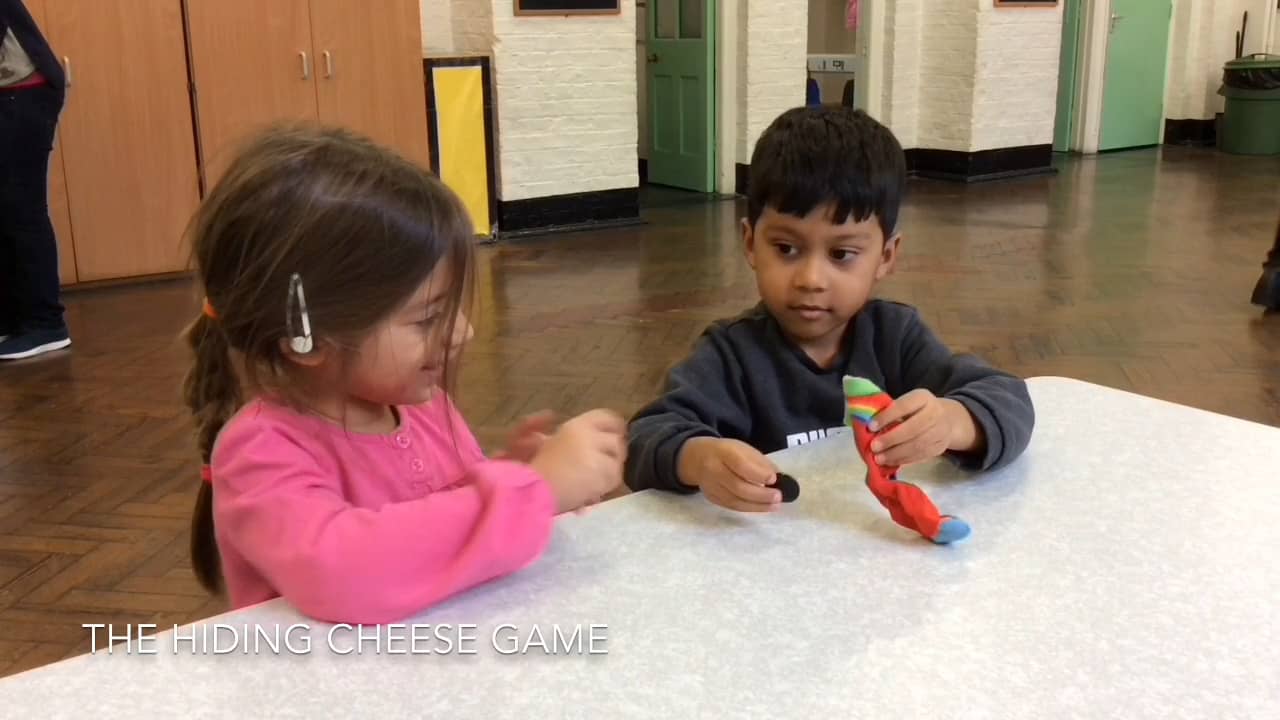 Reception Maths- The hiding cheese game on Vimeo