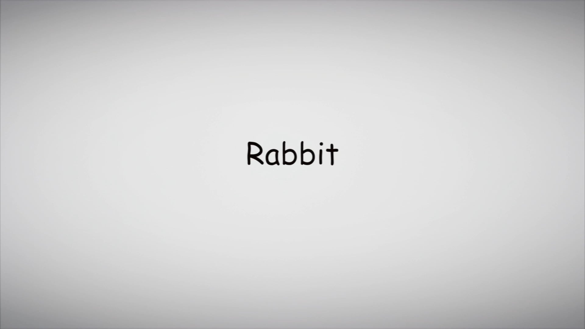 Rabbit on Vimeo