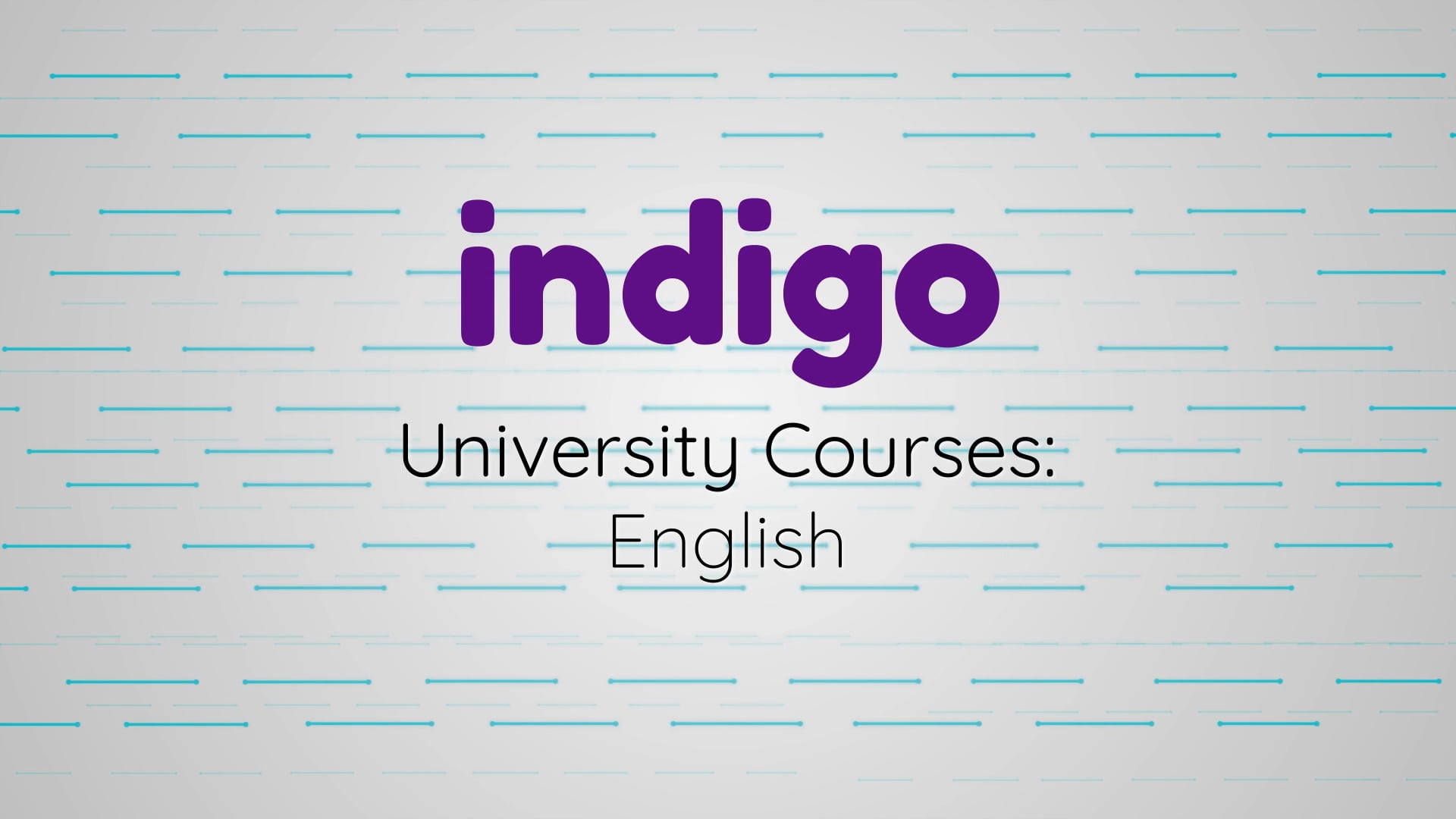 Indigo english course on Vimeo