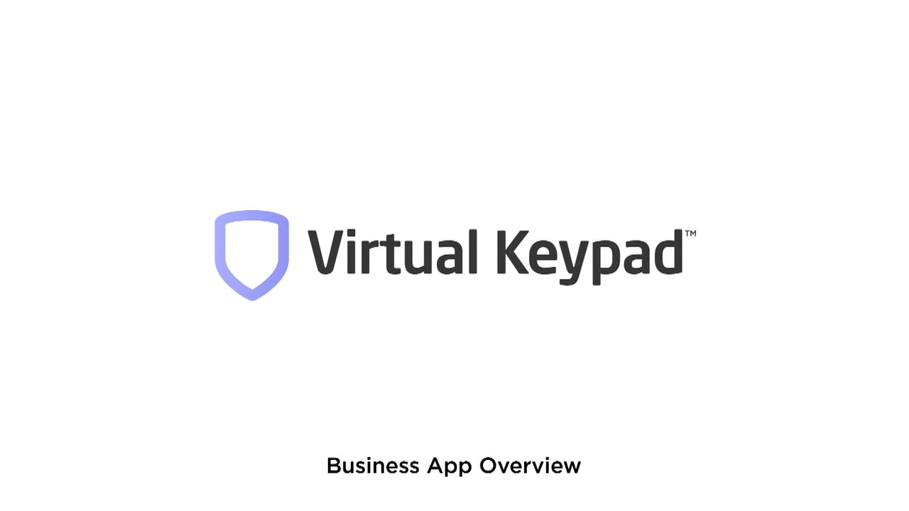 Virtual Keypad App Overview - Virtual Keypad - Business App Overview on ...