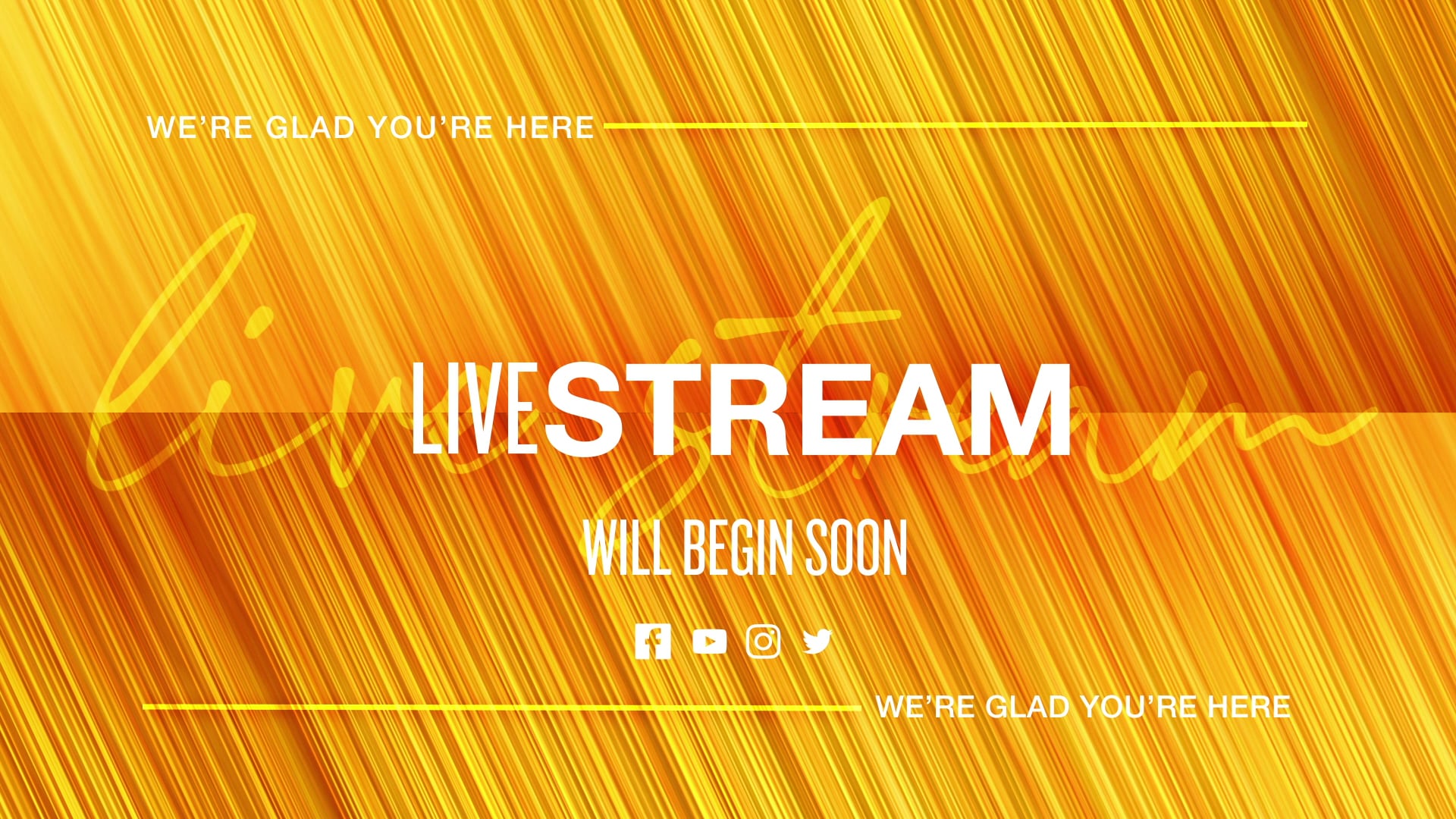Live Stream Will Begin Soon on Vimeo