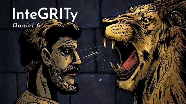 Integrity Lion Poster