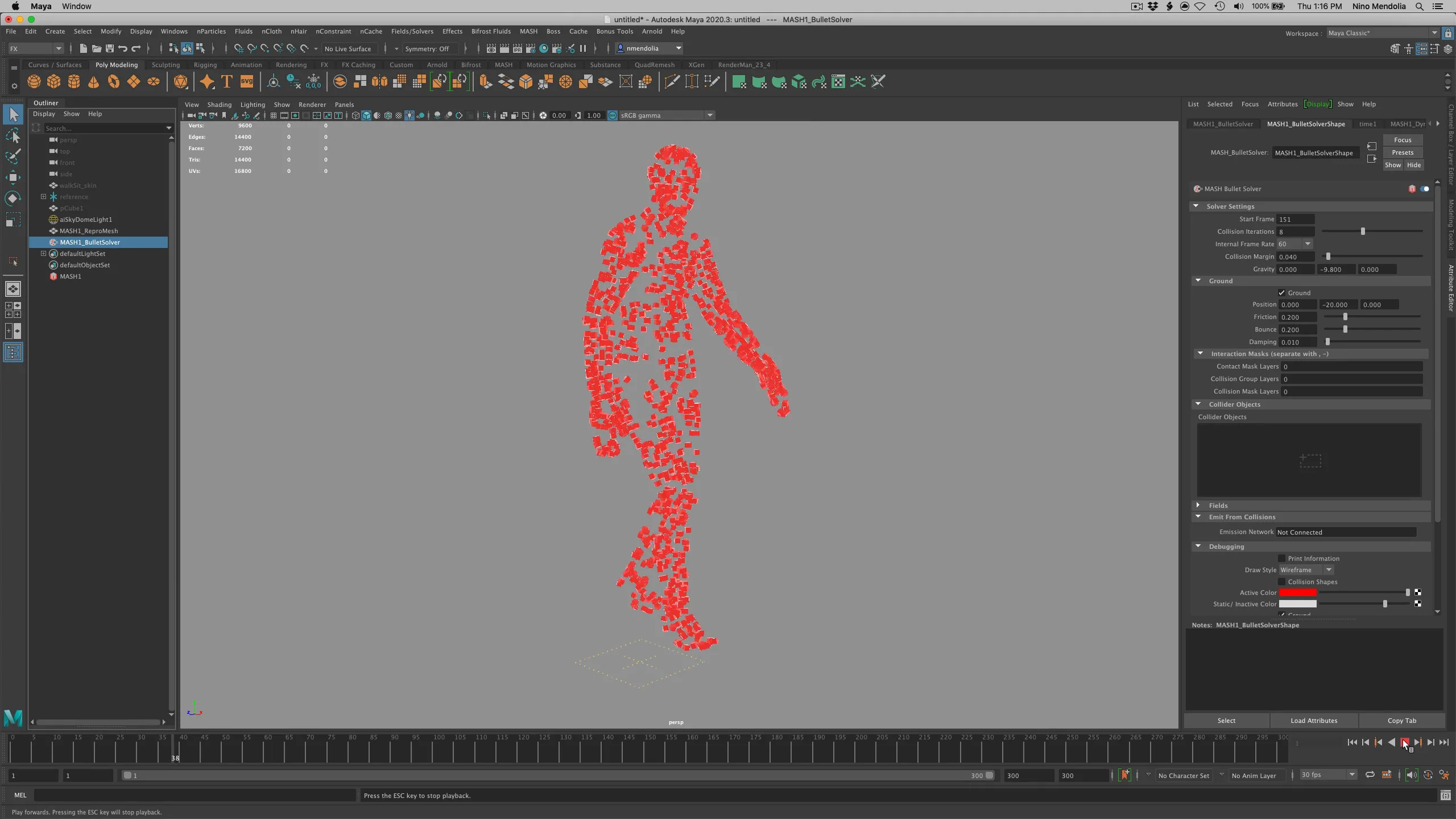 CG1 Week 7 - Week7-4 Adding and Editing a MASH Dynamics Node on Vimeo