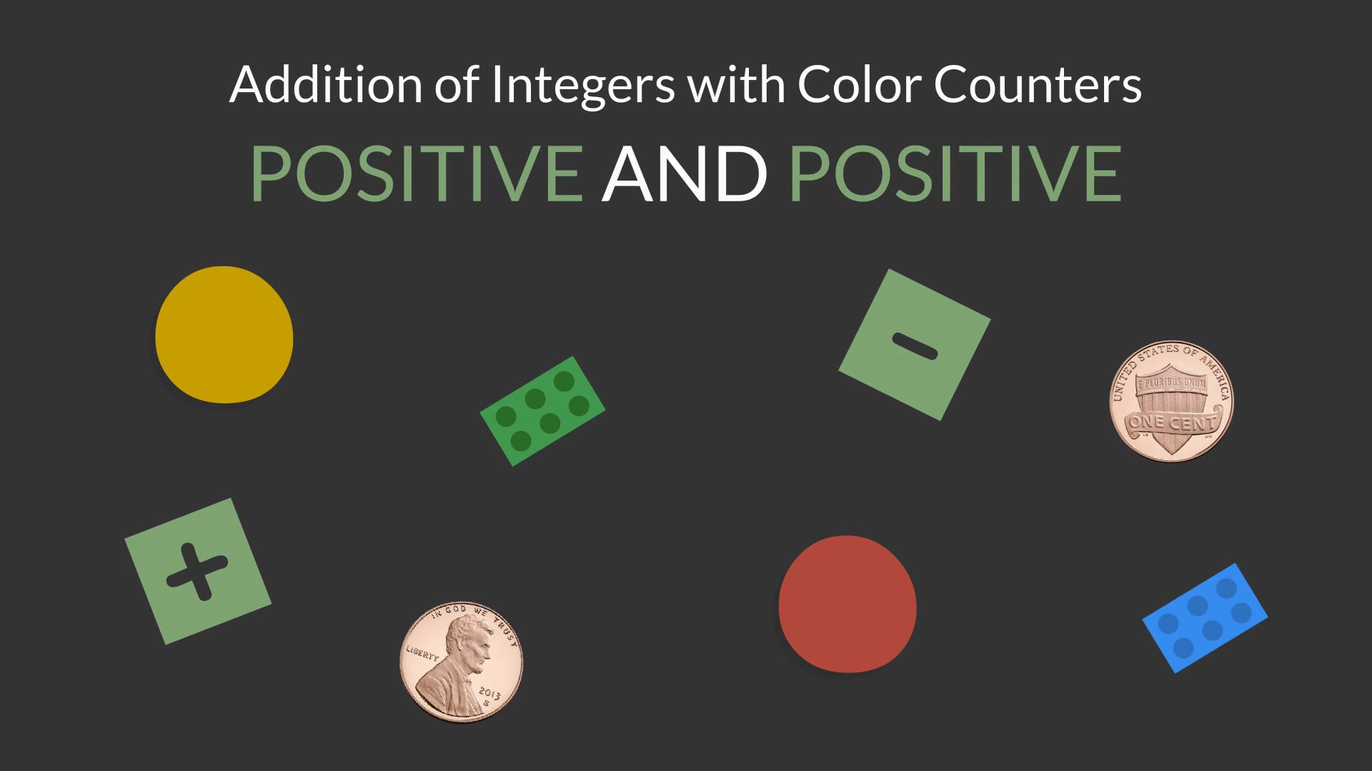 Addition of Positive Integers with Color Counters | MathMatters on Vimeo