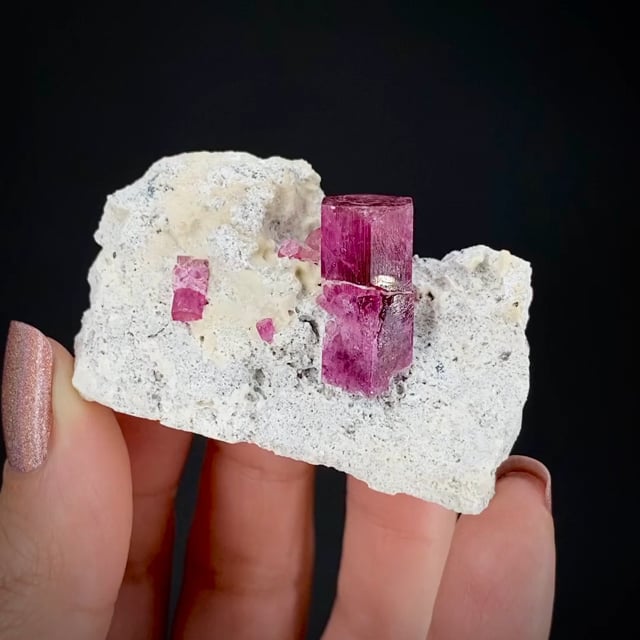 Red Beryl - SM19-02 - Wah Wah Mountains - USA Mineral Specimen