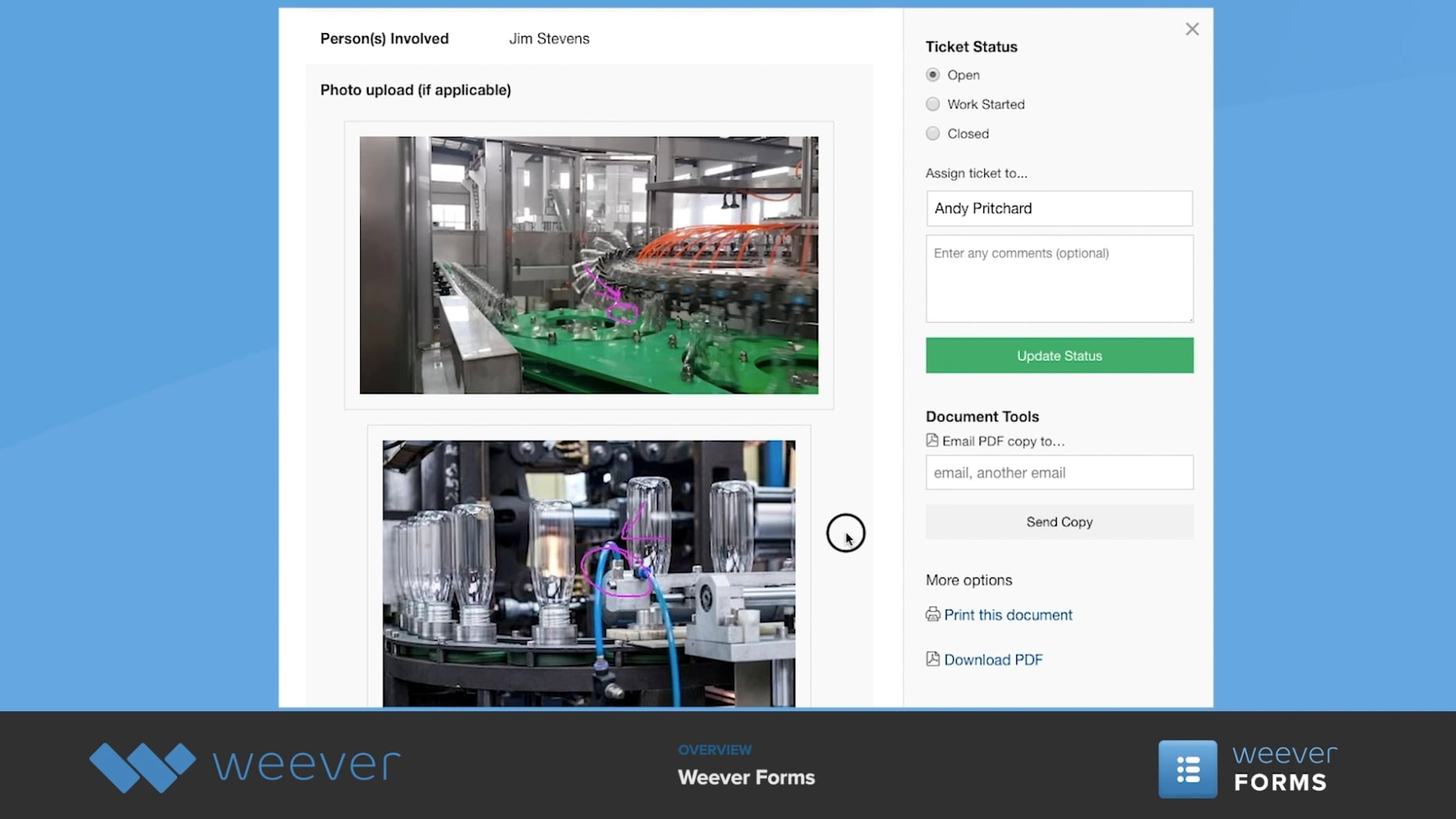 Weever Forms - Weever Apps - 1-minute video on Vimeo
