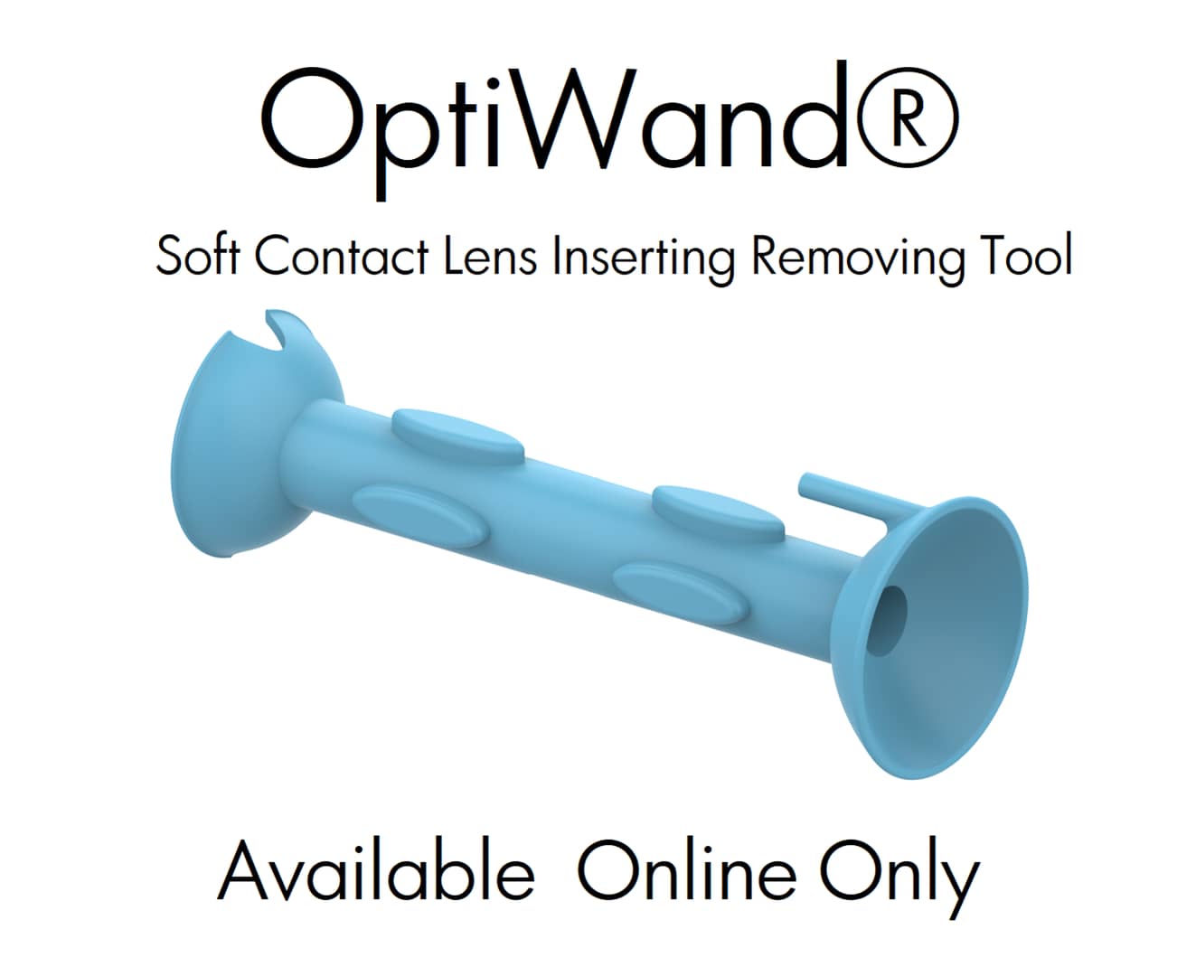 OptiWand Soft Contact Lens Inserting Removing Tool + OptiCase Eye ...