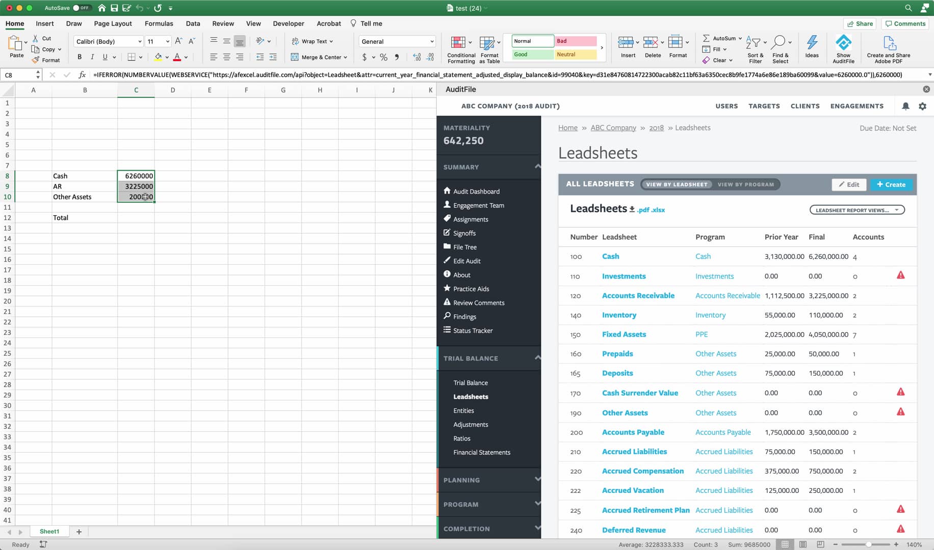 AuditFile Report Builder Rollforward (Excel plug-in) on Vimeo