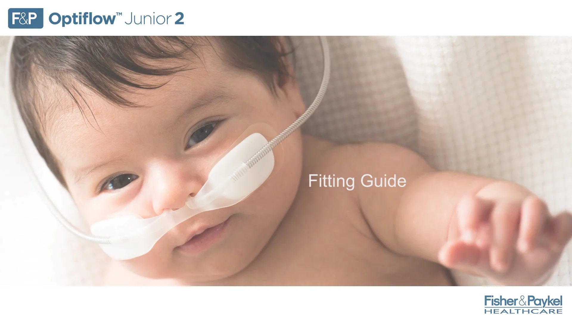 F&P Optiflow Junior 2 Fitting Video on Vimeo