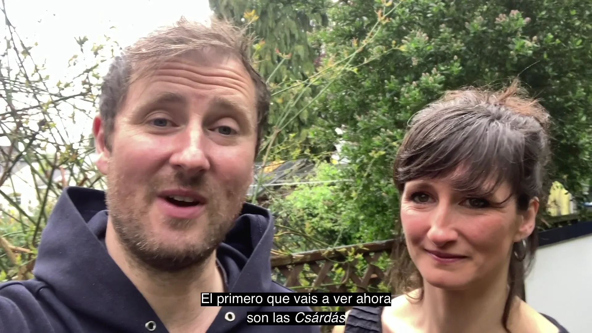 Czardas , de Vittorio Monti. Junto a Rhys Watkins, violinista de la ...