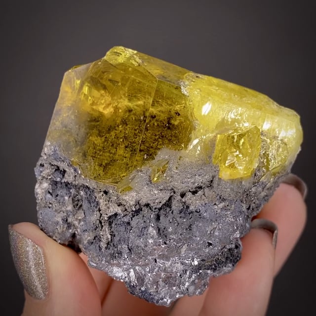 Anglesite on Galena - SM20-241 - Touissit - Morocco Mineral Specimen