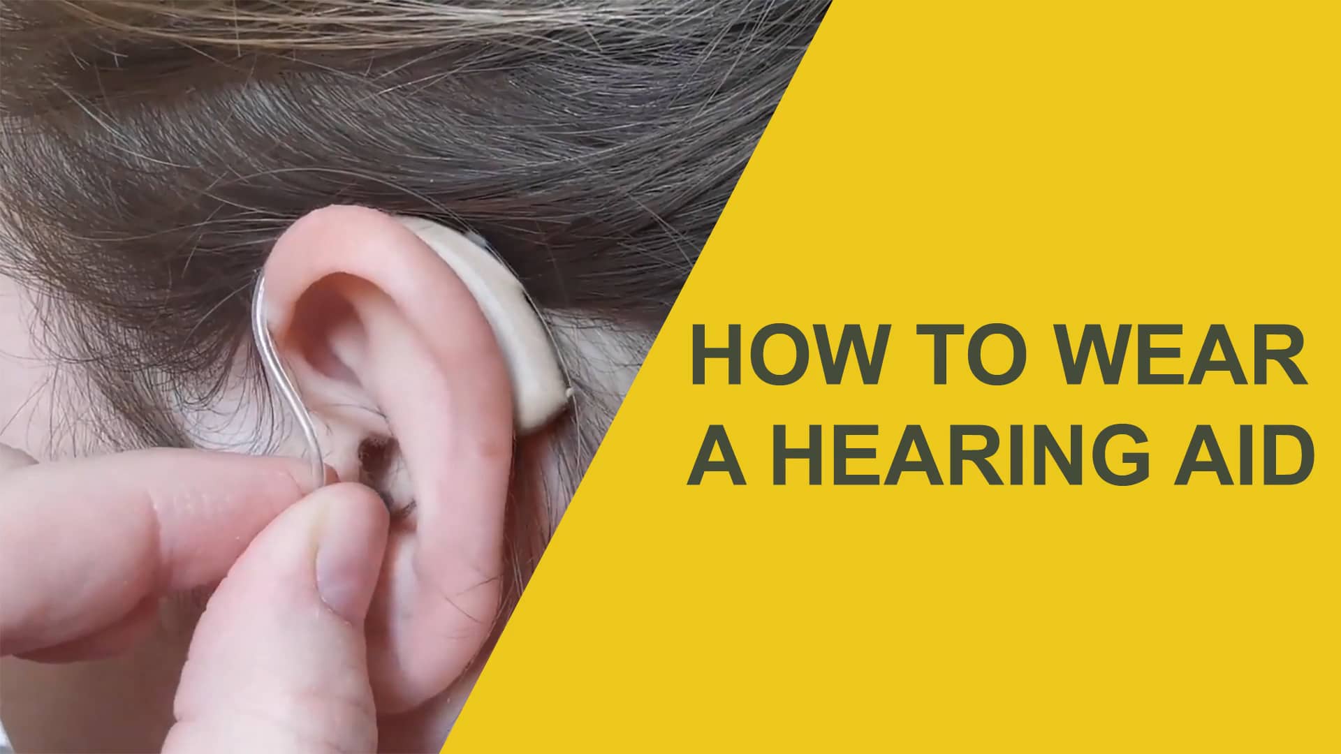 How to wear a hearing aid on Vimeo