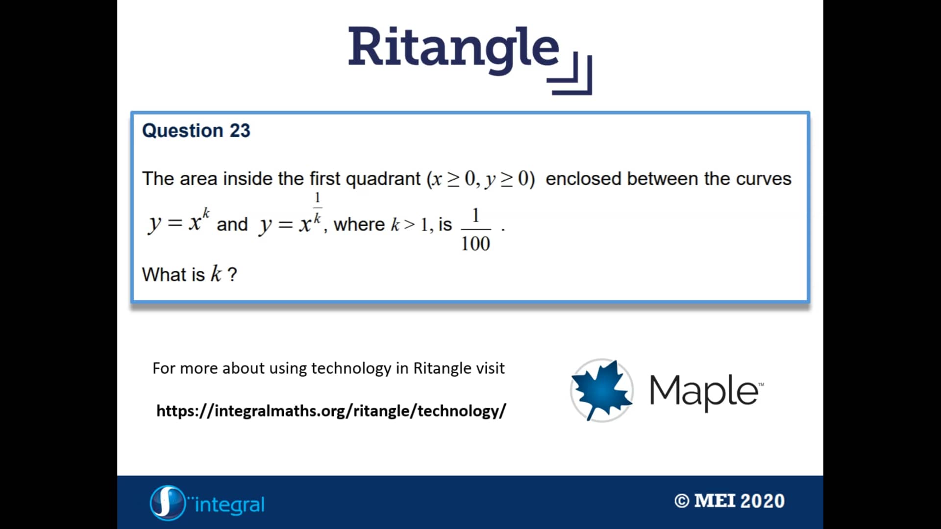 Ritangle_using_Maple_video_1 on Vimeo