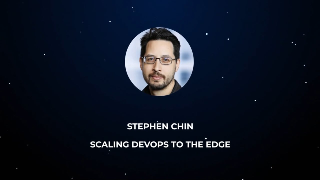 Stephen Chin - Scaling DevOps to the Edge - Techstrong TV