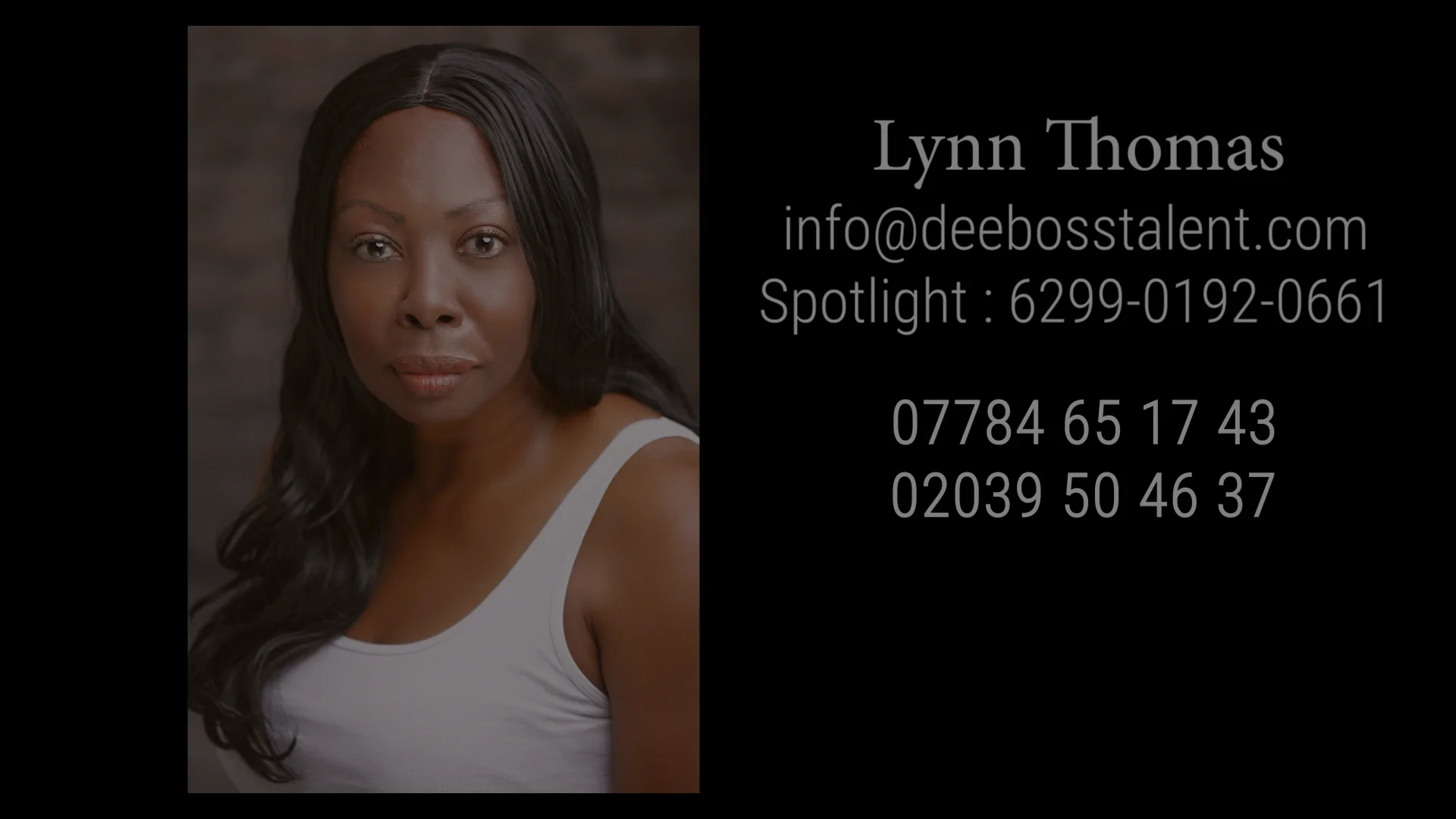 Commercial Showreel 2020 - Lynn Thomas on Vimeo