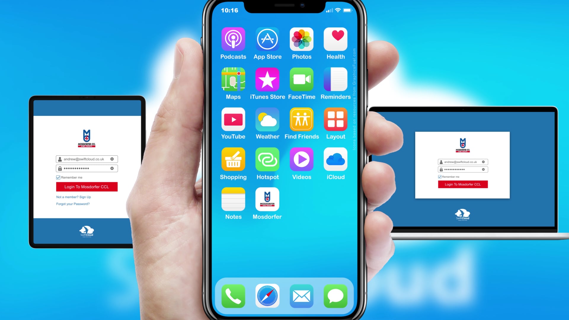Mosdorfer CCL Systems - Mobile App Preview - MOS967W on Vimeo