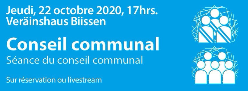 Conseil communal Bissen on Vimeo