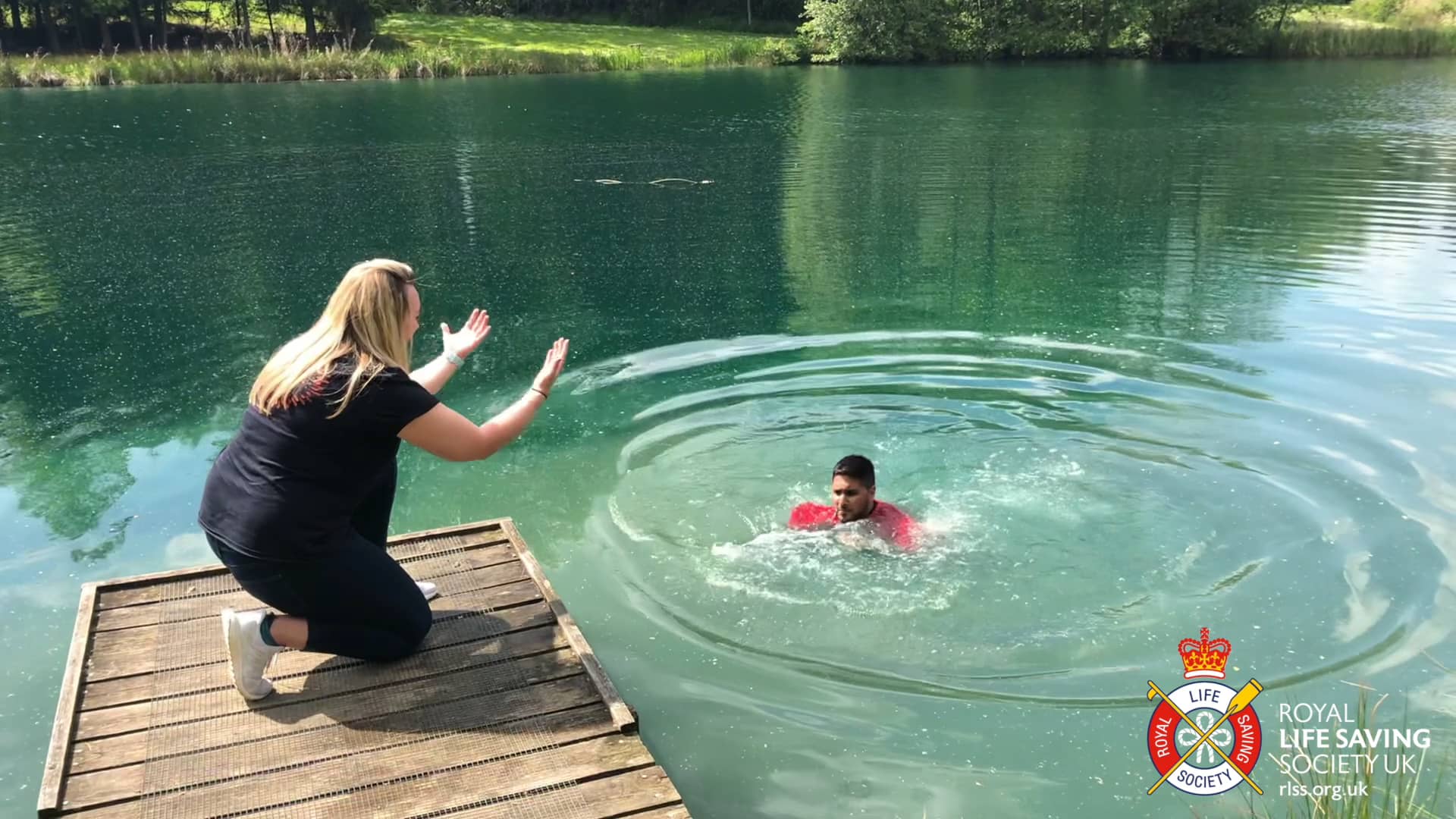 RLSS UK: How to perform a Shout & Signal Rescue on Vimeo