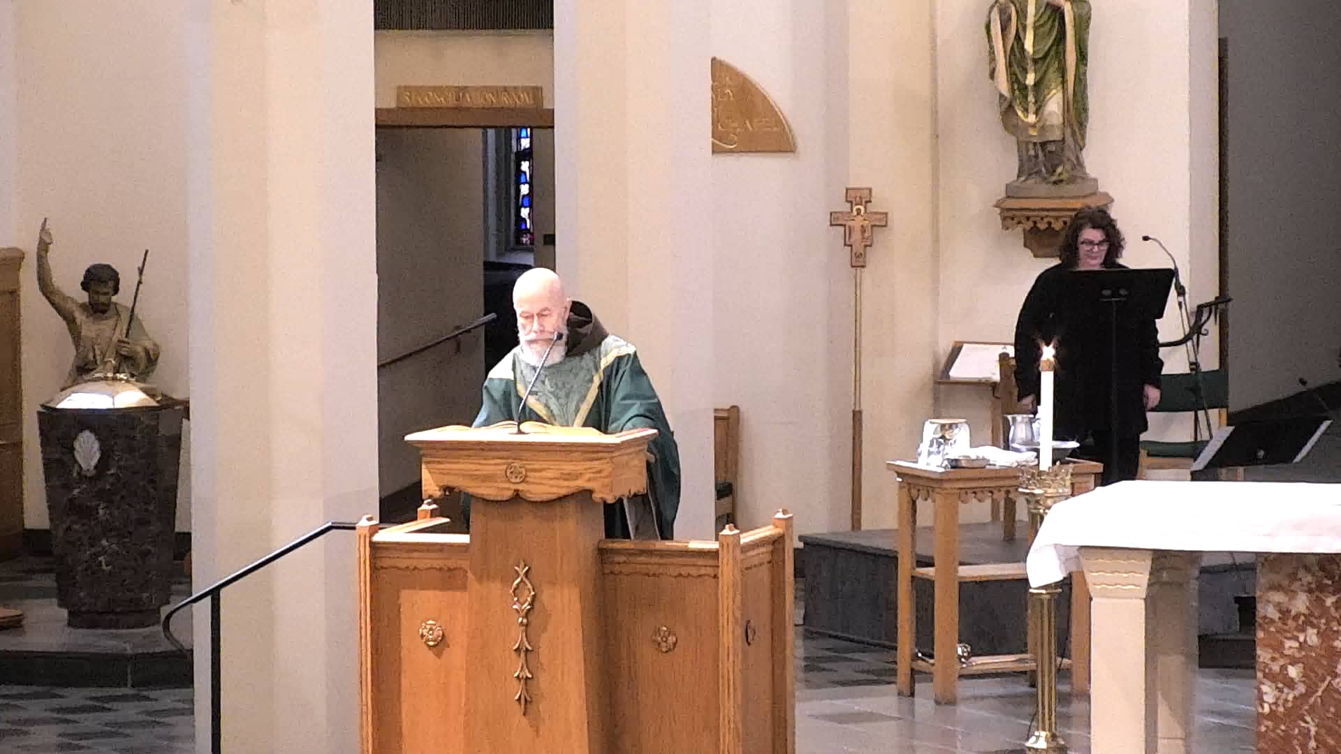 Fr. William Beaudin, O.F.M. Homily October 18, 2020 on Vimeo
