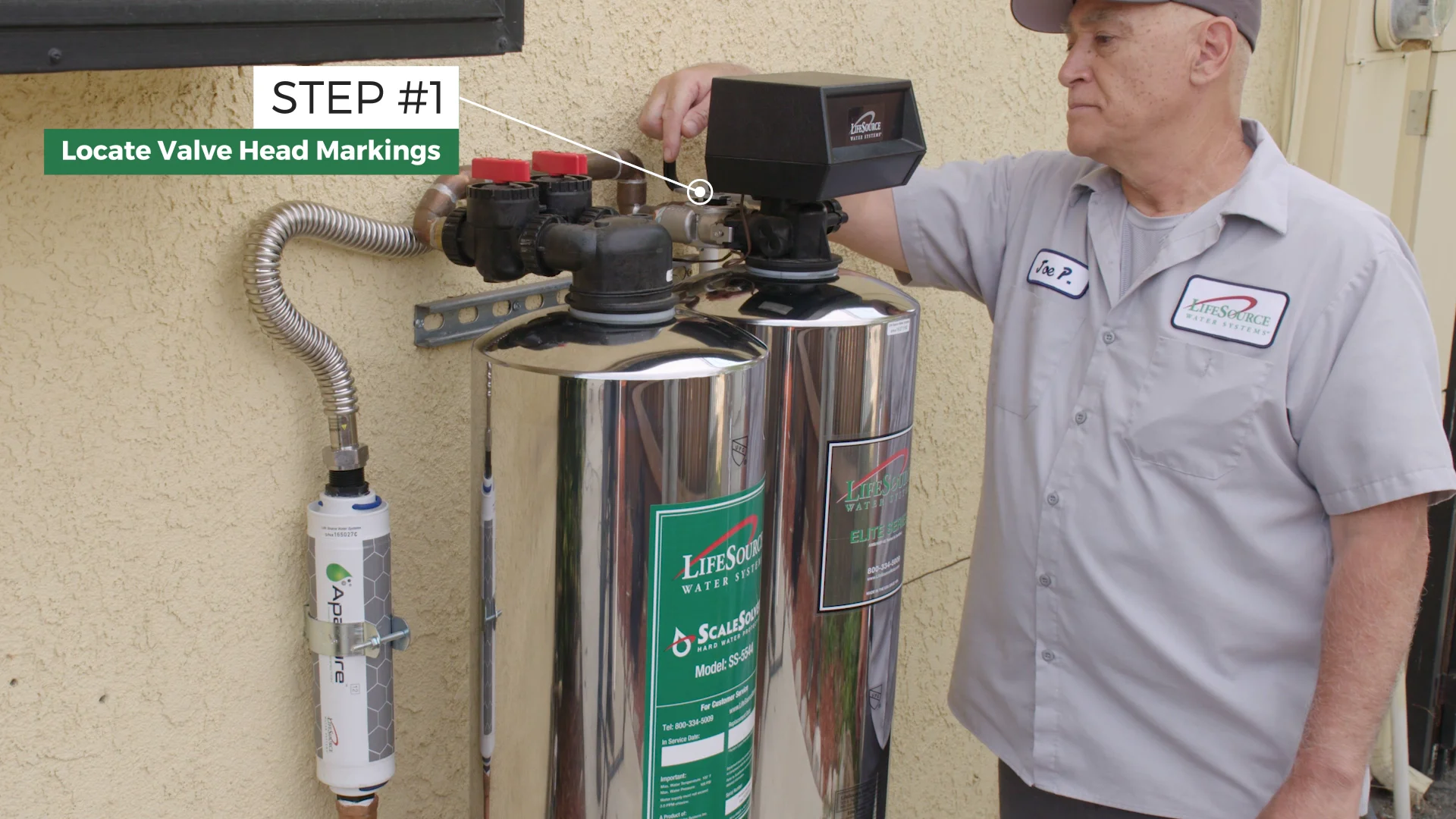 How to Put in Bypass - LifeSource Water Elite Series 1620 Filter