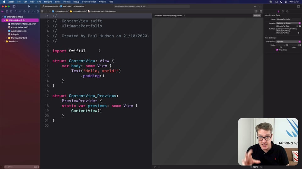 Designing a great model – Hacking with Swift+