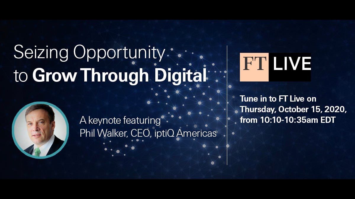 iptiQ Americas CEO Philip Walker keynote - Financial Times Live ...