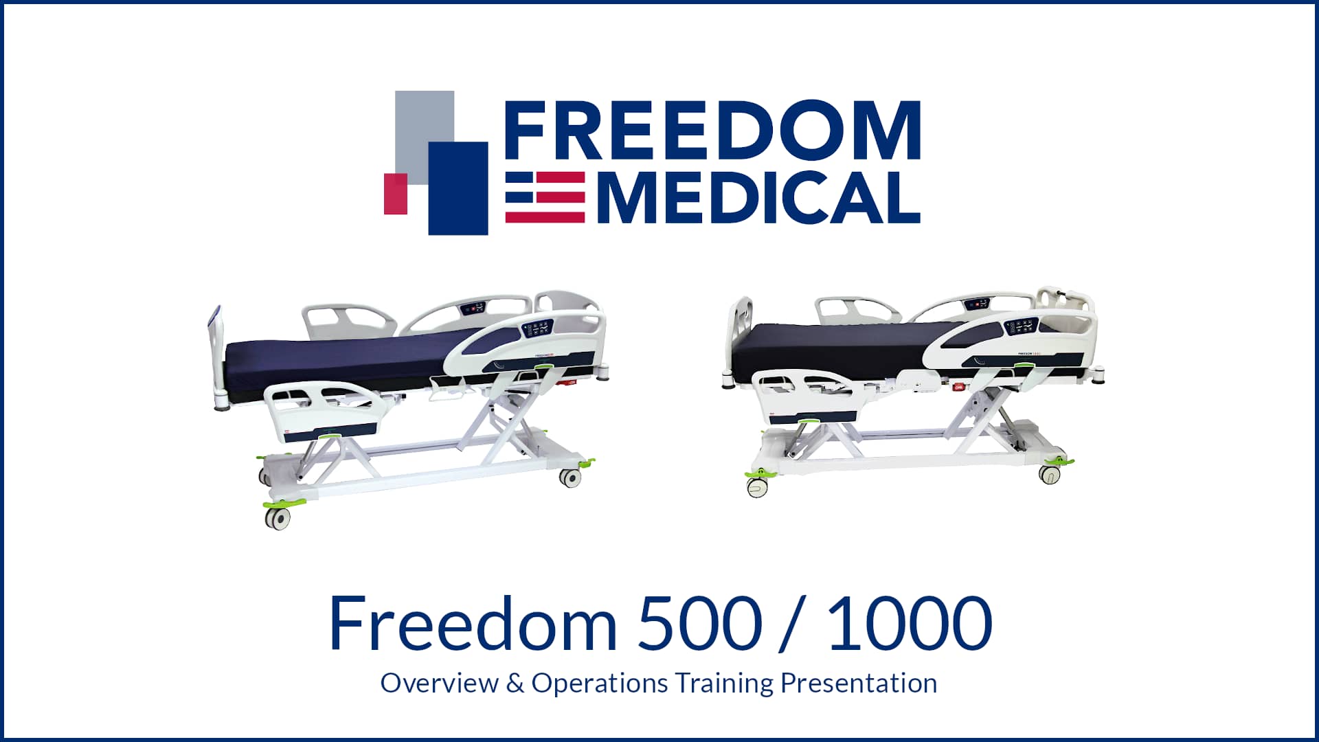 Freedom 500/1000 Overview & Operations on Vimeo