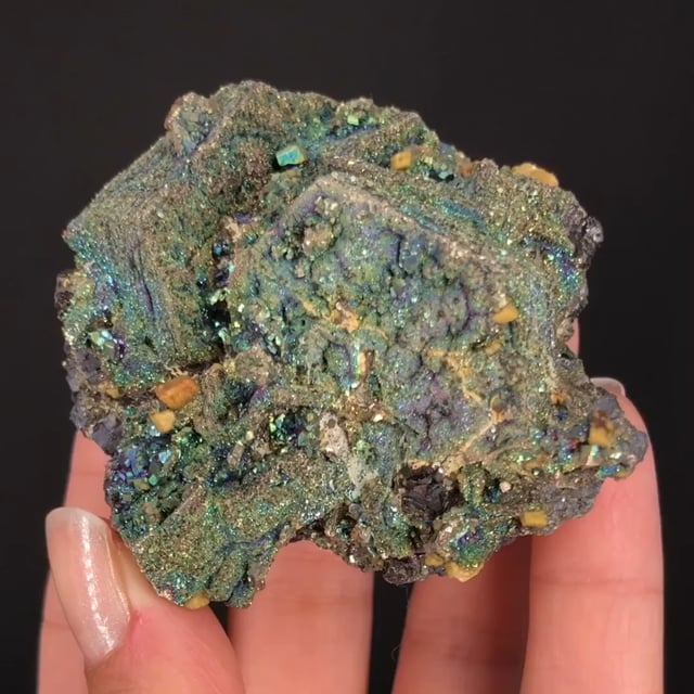 Shimmering, Colorful Pyrite pseudo. Pyrrhotite | iRocks Fine Minerals