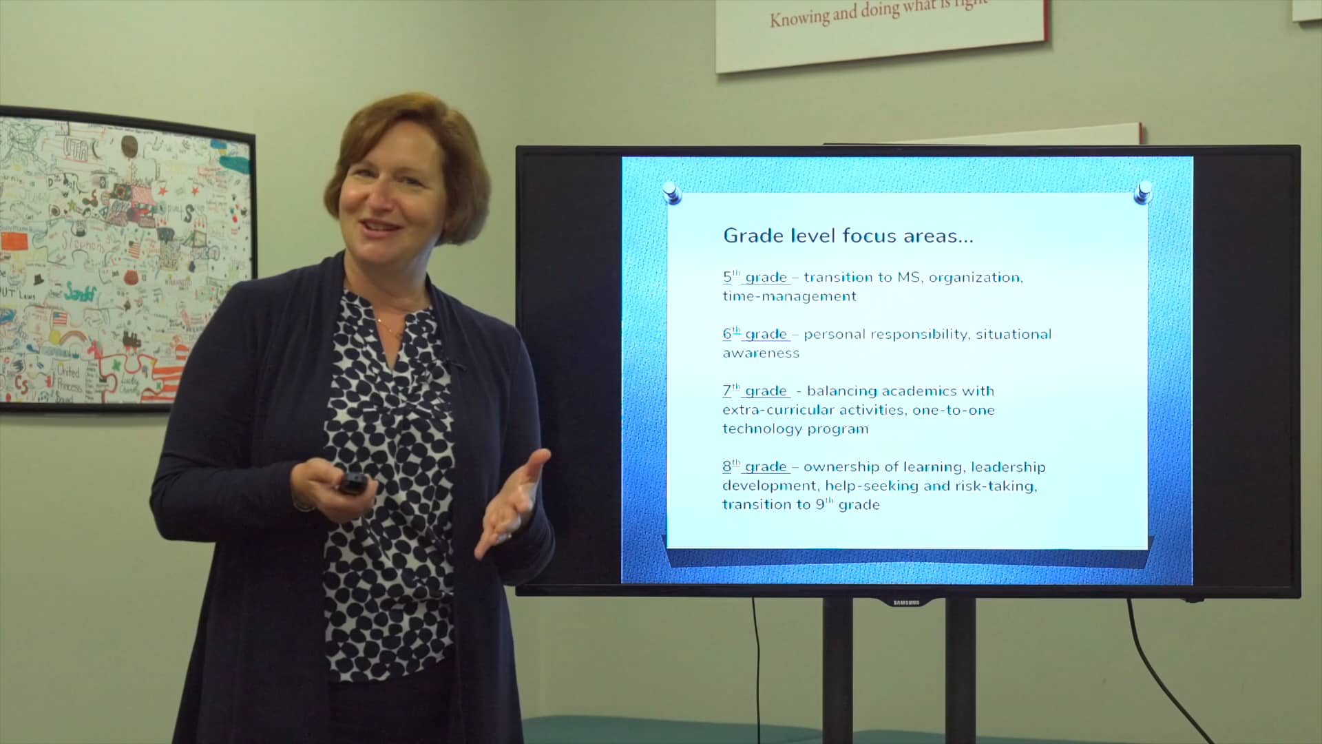 Carla Moyer - Virtual Open House: Life in Cannon's Middle School on Vimeo