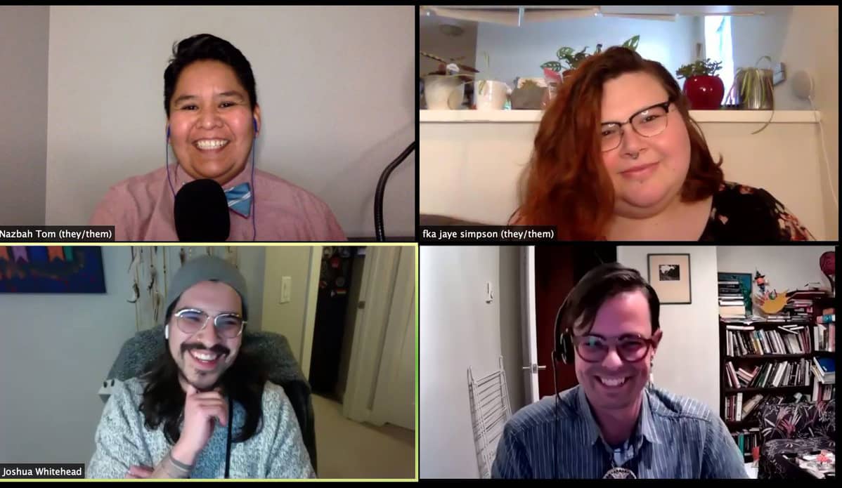 Love After the End with Joshua Whitehead, jaye simpson, Nazbah Tom and ...