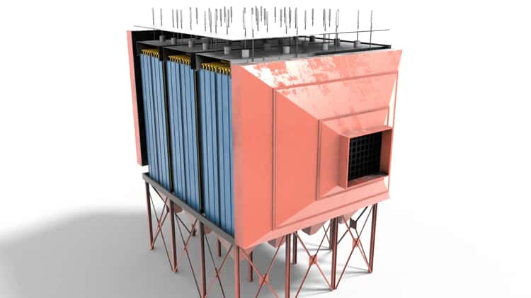 Electrostatic Precipitator Animation