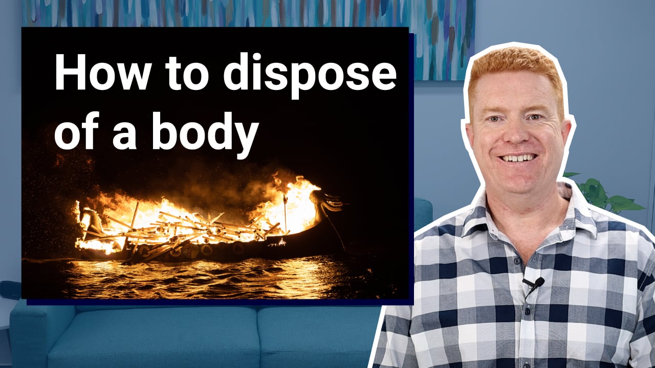 How to dispose of a body - S03E06 - Battle of Wills Video Series on Vimeo