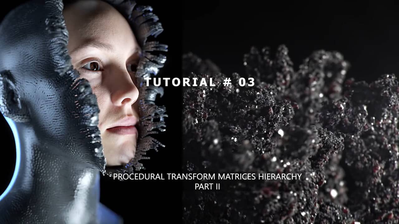 free houdini tutorial # 03 : procedural transform matrices hierarchy part II on Vimeo