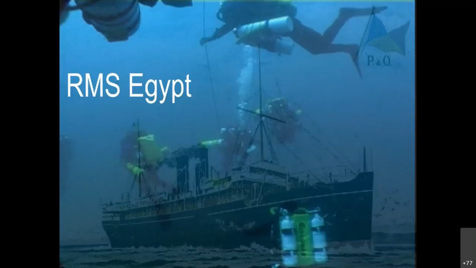 Diving RMS Egypt at 128m on Vimeo