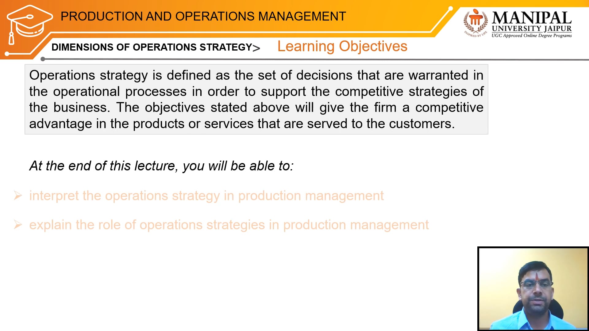 Production & Operations Management_3.2 Dimensions of Operations ...