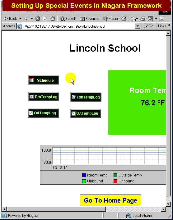 Configure special events within a schedule in Niagara R2 - Communities